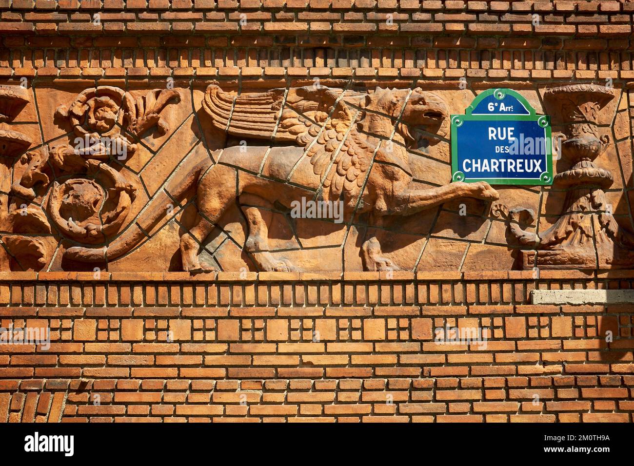 France, Paris, Avenue de l'Observatoire, the Institute of Art and ...