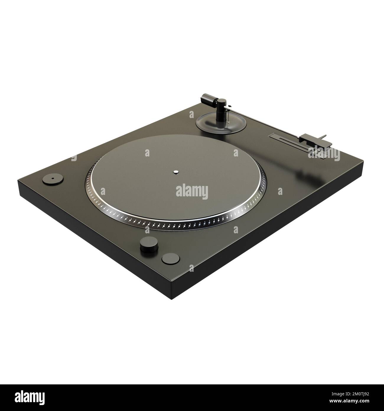 Dj Turntable Top View