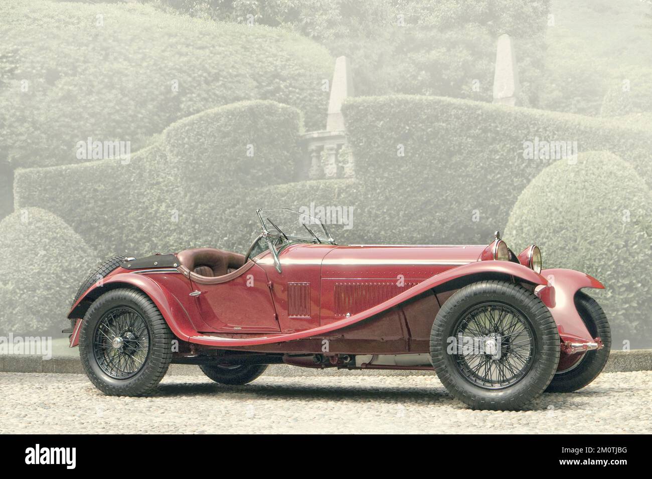 Alfa romeo 8c 2300 zagato spider hi-res stock photography and images ...
