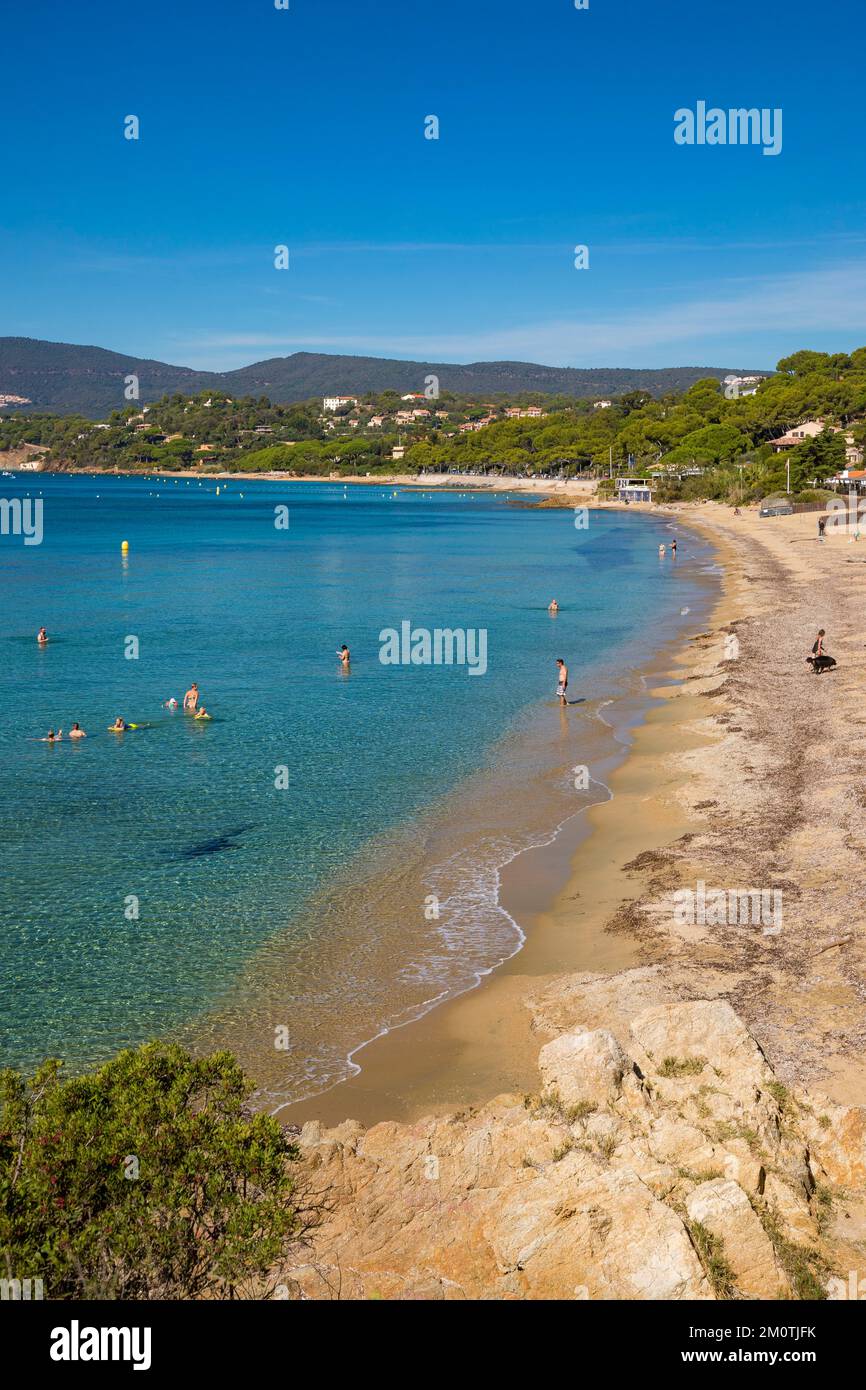 France, Var, La Croix Valmer, Gigaro beach Stock Photo - Alamy