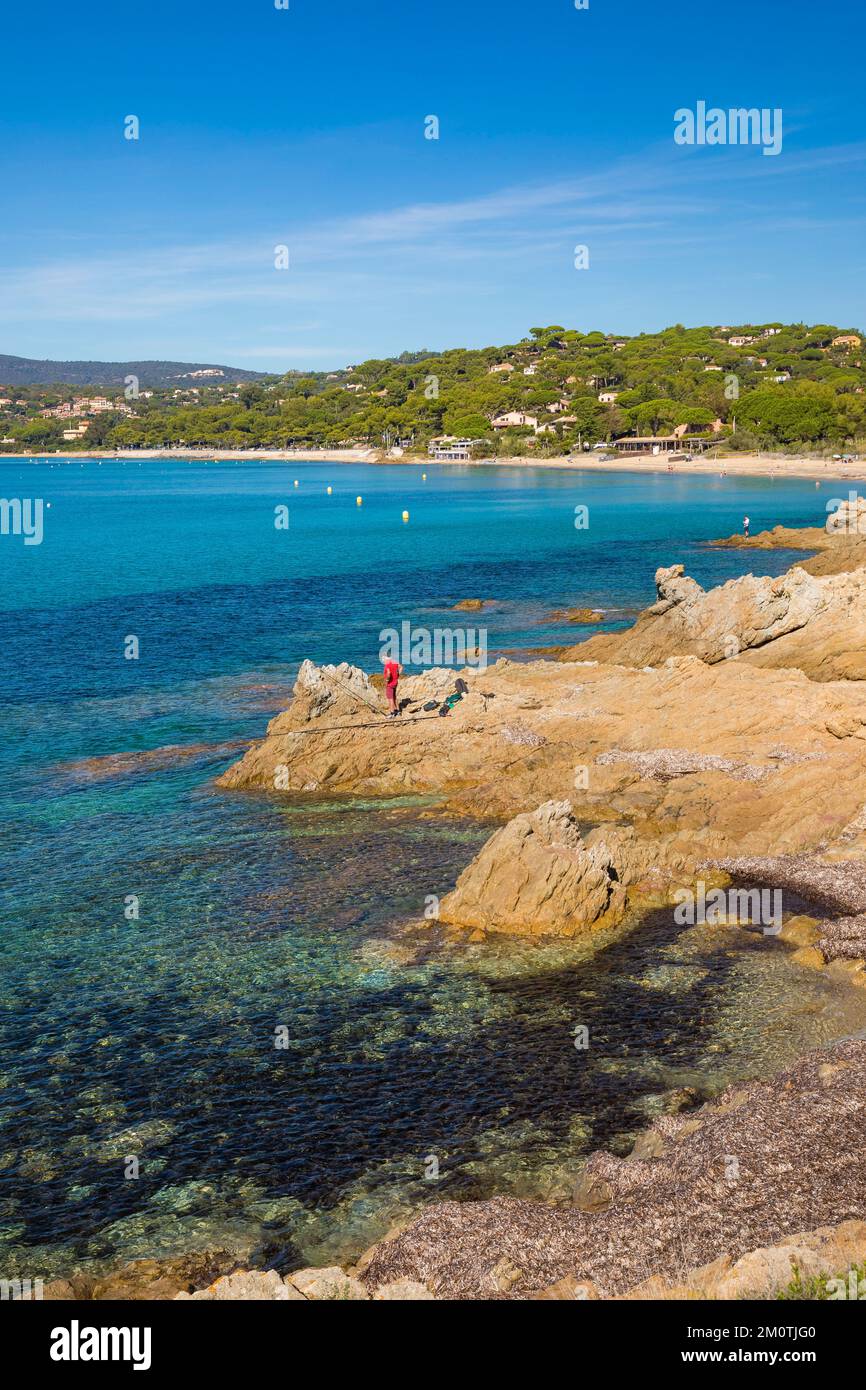 France, Var, La Croix Valmer, Gigaro beach Stock Photo - Alamy