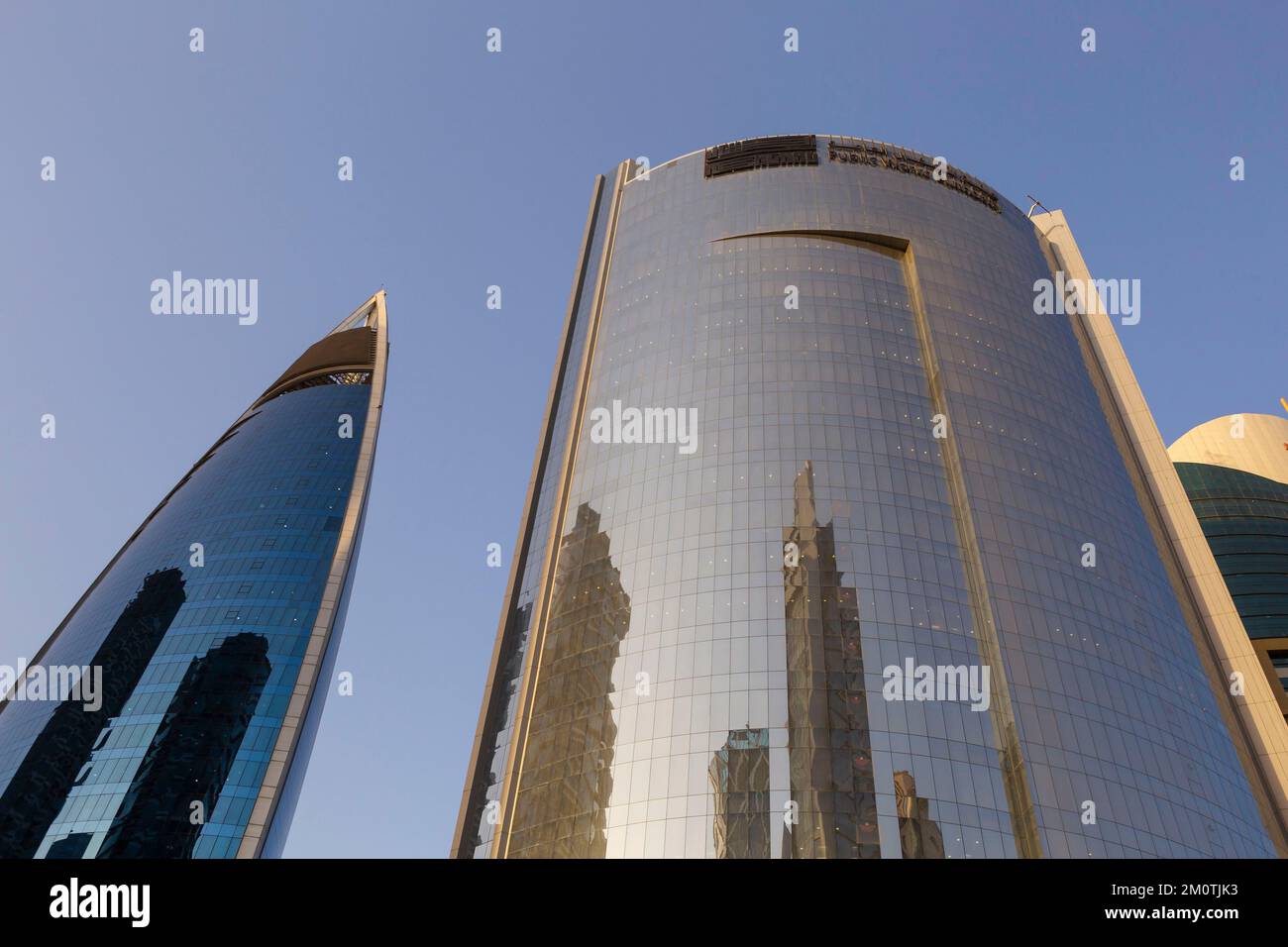Qatar, Doha, Doha Bay, West Bay, skyscrapers Stock Photo - Alamy