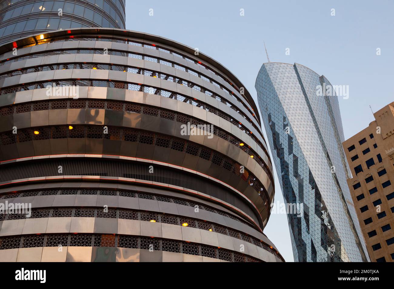 Qatar, Doha, Doha Bay, West Bay, skyscrapers Stock Photo - Alamy