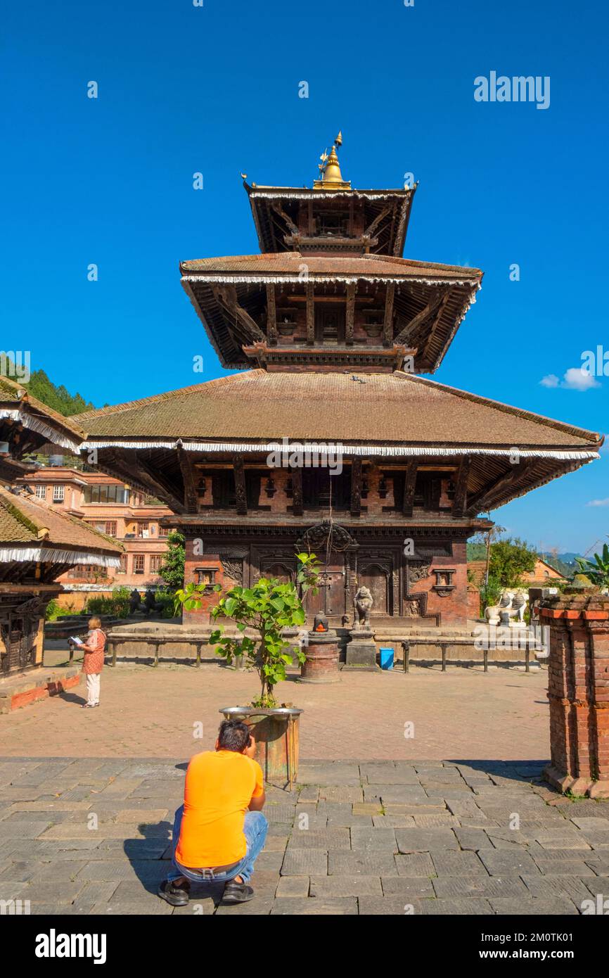 Nepal, Panauti, Indreshwar Mahadev temple Stock Photo - Alamy