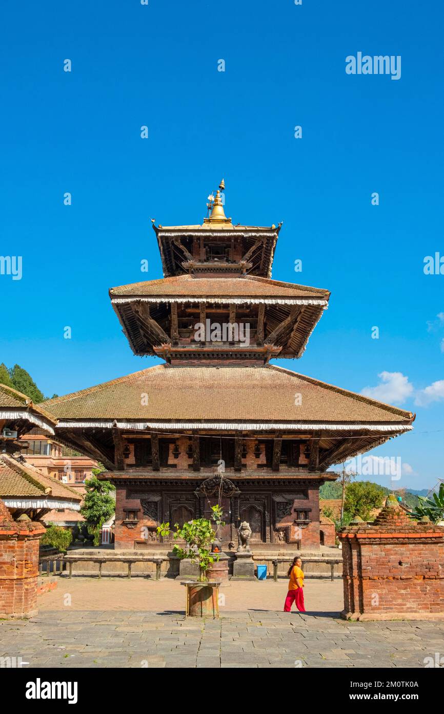 Nepal, Panauti, Indreshwar Mahadev temple Stock Photo - Alamy