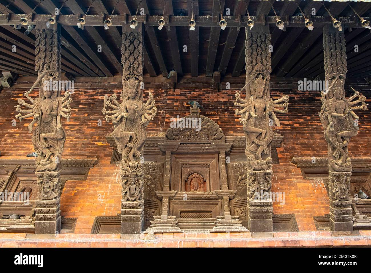 Nepal, Banepa, Chandeswori temple Stock Photo - Alamy
