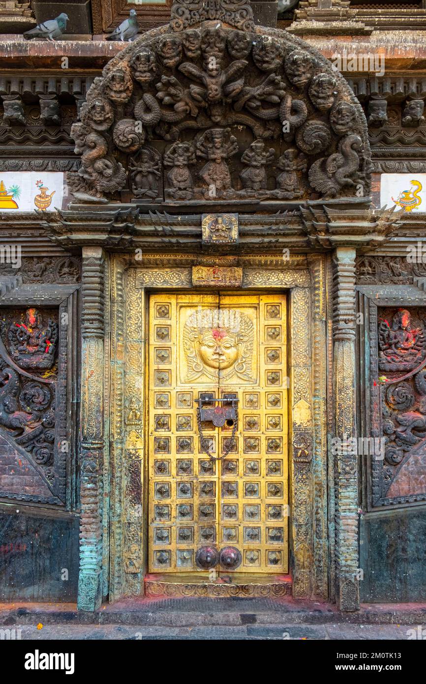 Nepal, Banepa, Chandeswori temple Stock Photo - Alamy