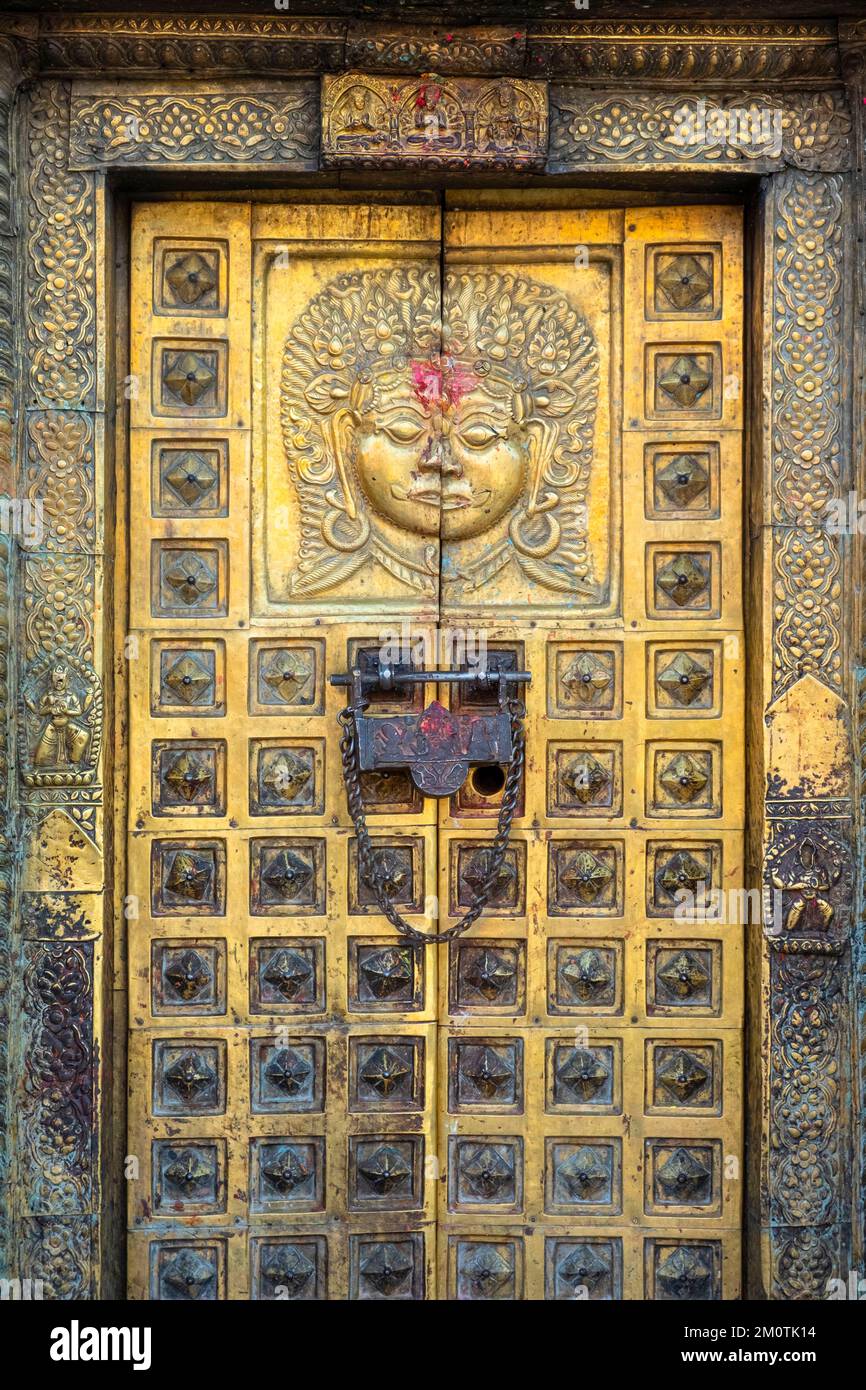 Nepal, Banepa, Chandeswori temple Stock Photo - Alamy