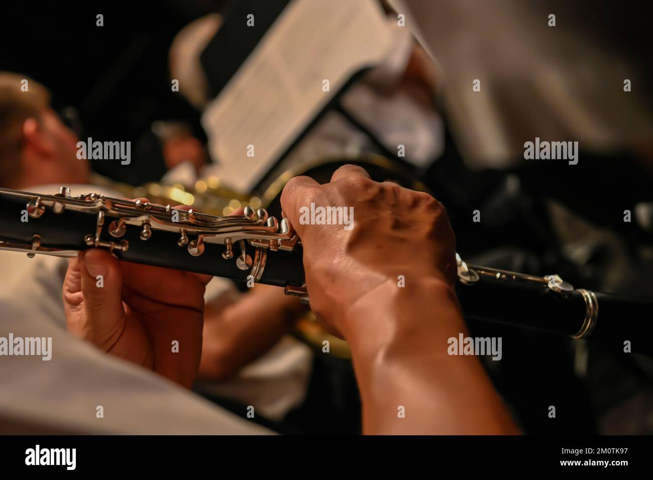 Clarinet hands only hi-res stock photography and images - Alamy