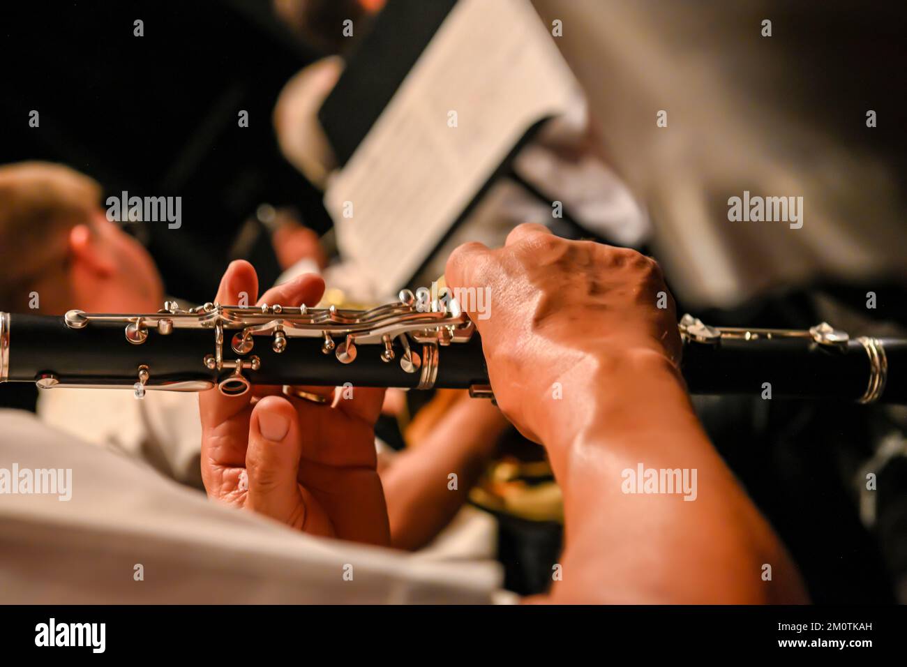 Clarinet hands only hi-res stock photography and images - Alamy