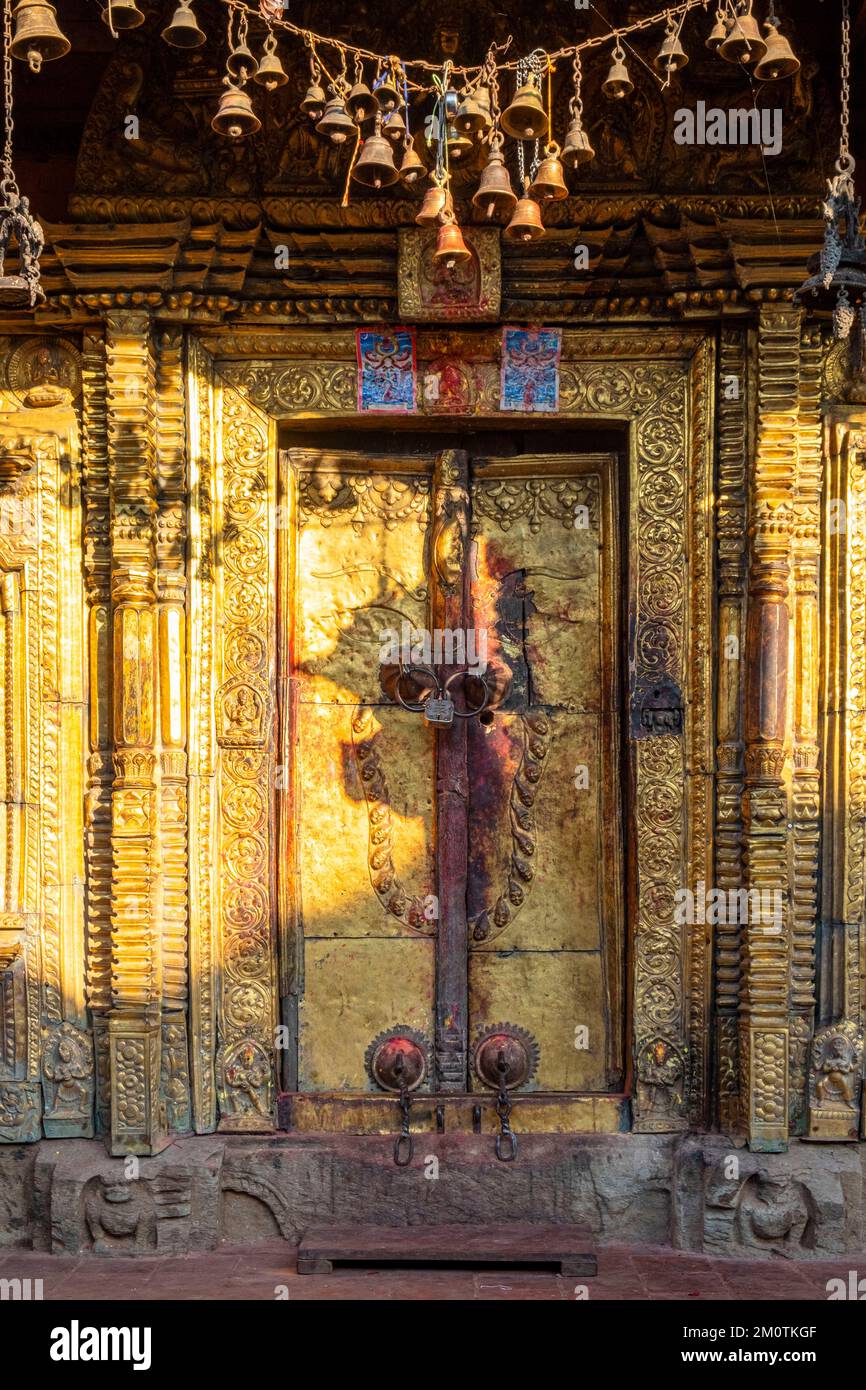 Nepal, Nuwakot, the temple Stock Photo - Alamy
