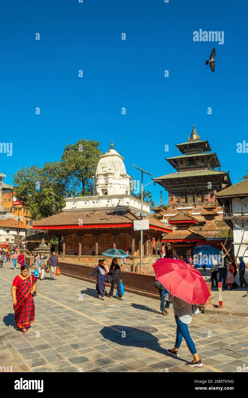 Nepal, Kathmandu, Durbar Square listed as World Heritage by UNESCO ...