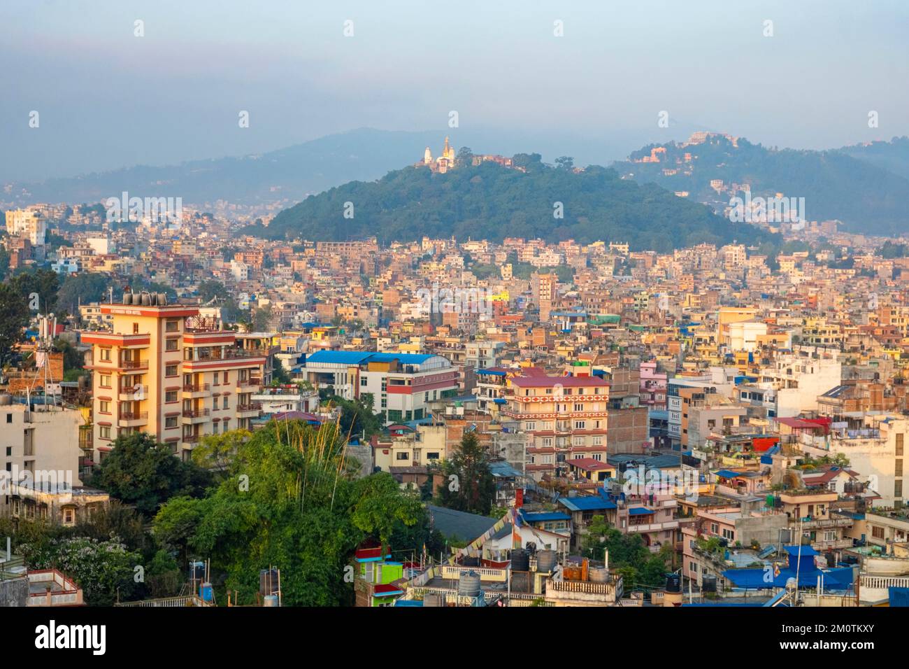 Nepal, Kathmandu, general view of the City Stock Photo - Alamy