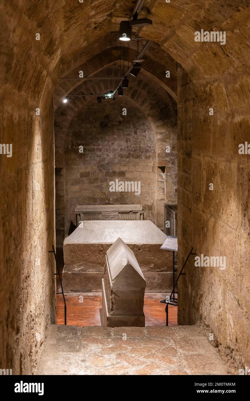 Italy, Sicily, Palermo, UNESCO World Heritage Zone, Notre-Dame-de-l ...