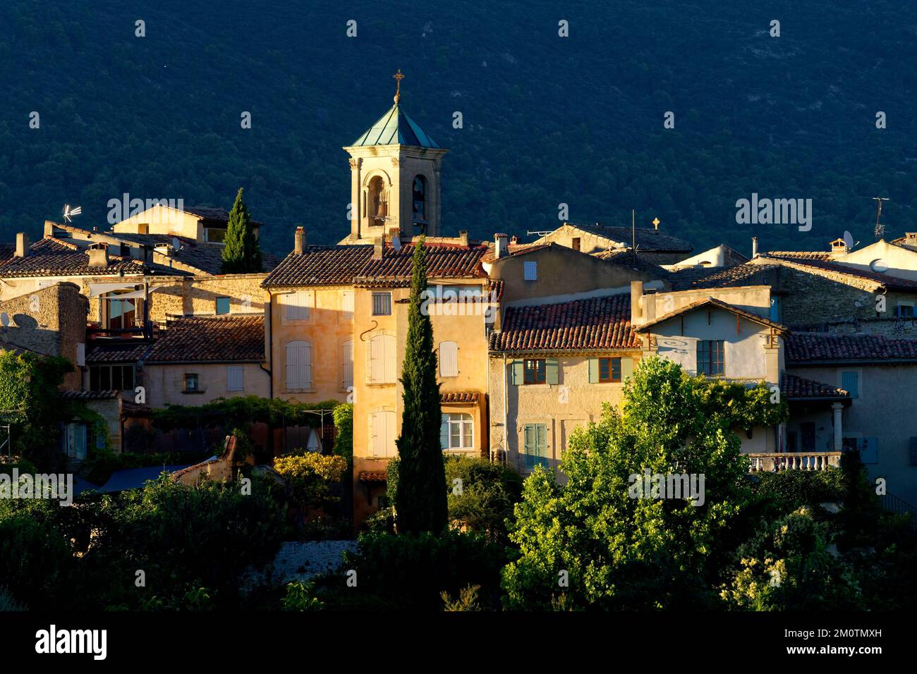 France, Vaucluse, Luberon regional nature park, Lourmarin, labeled The ...