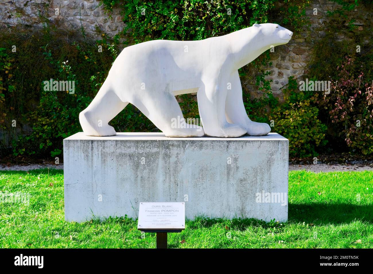 France, Cote d'Or, Morvan Regional Natural Park, Saulieu, sculpture of ...
