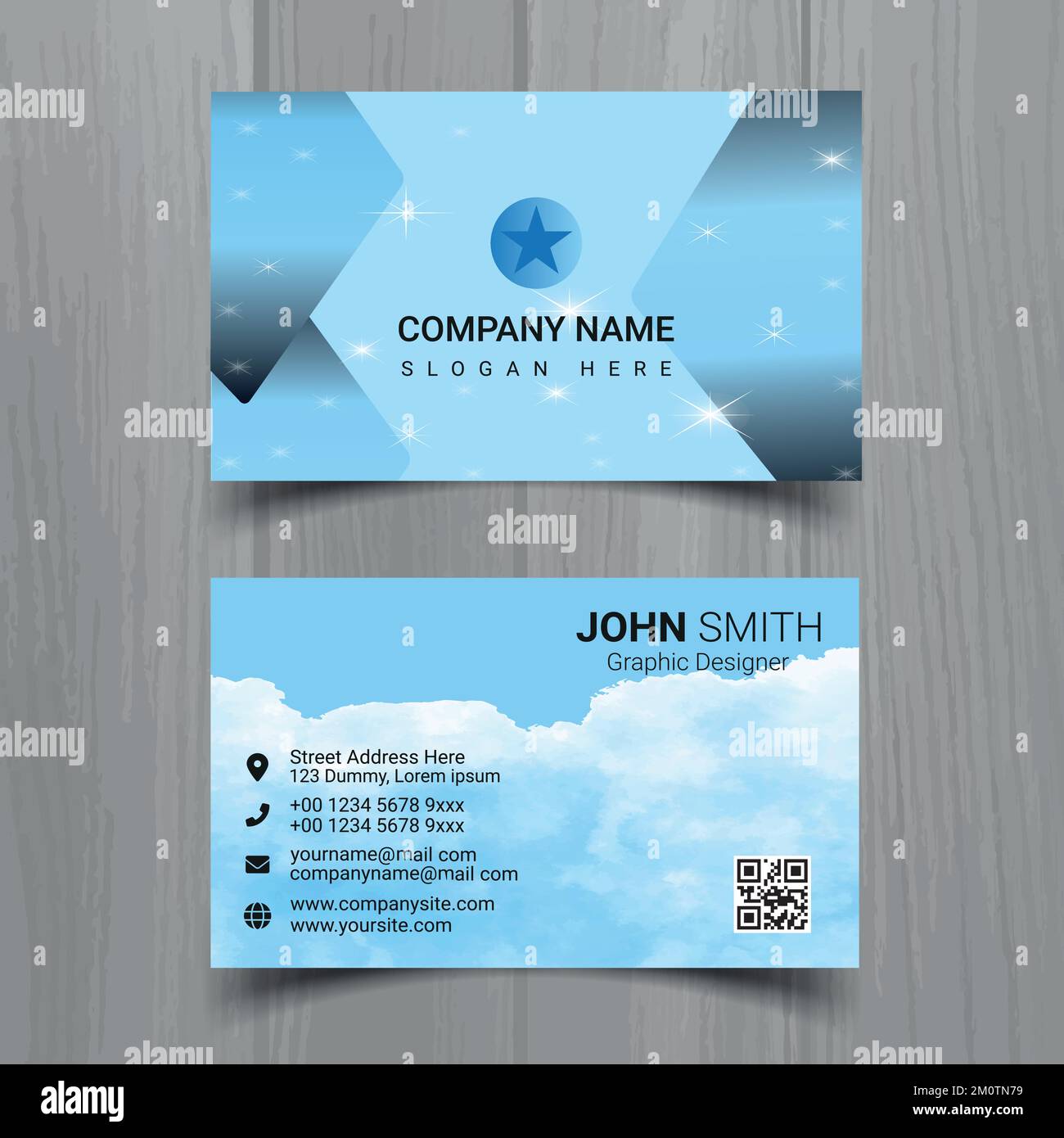 Professional business card design template Stock Vector Image & Art - Alamy Professional business card design template Stock Vector Image & Art - Alamy