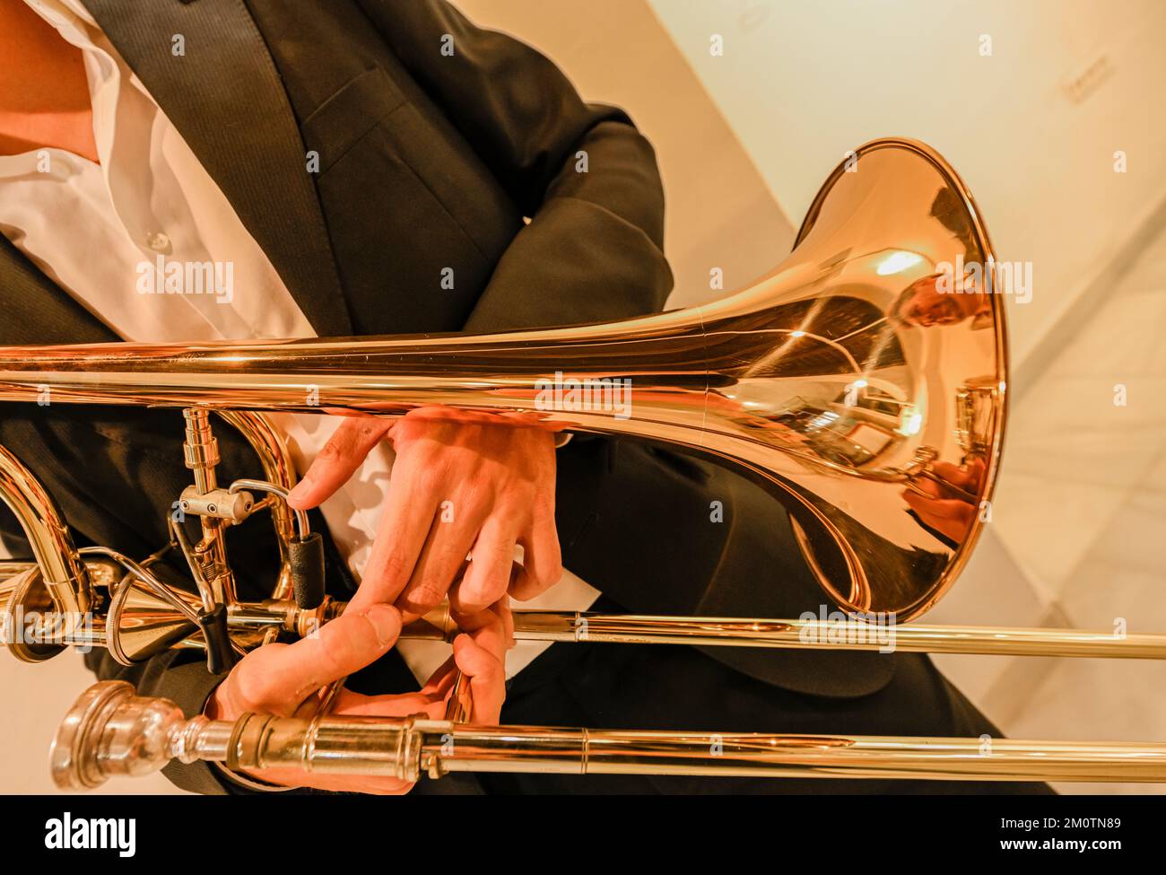 Alto valve trombone hi-res stock photography and images - Alamy