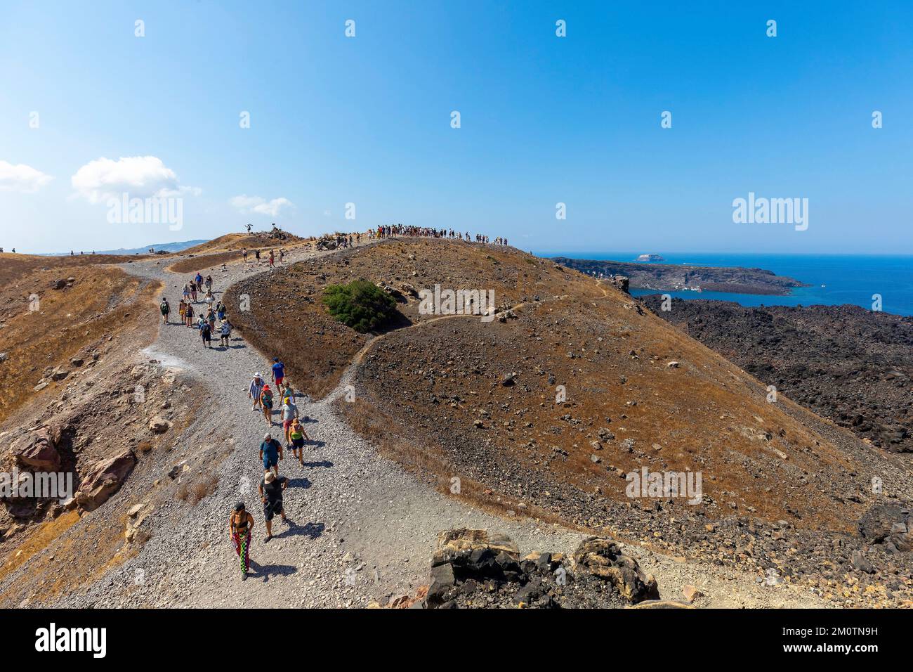 Greece, The Cyclades, Santorini Island (Thera or Thira), Santorini ...