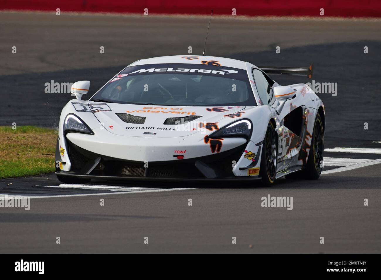 Danny Henry, McLaren 570S GT4, Masters GT4 Classic Silverstone ...