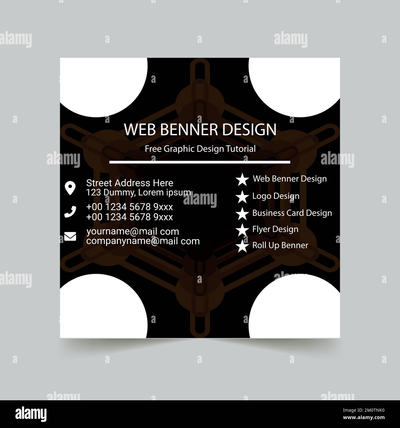 Professional business banner design for advertisement Stock Vector ...