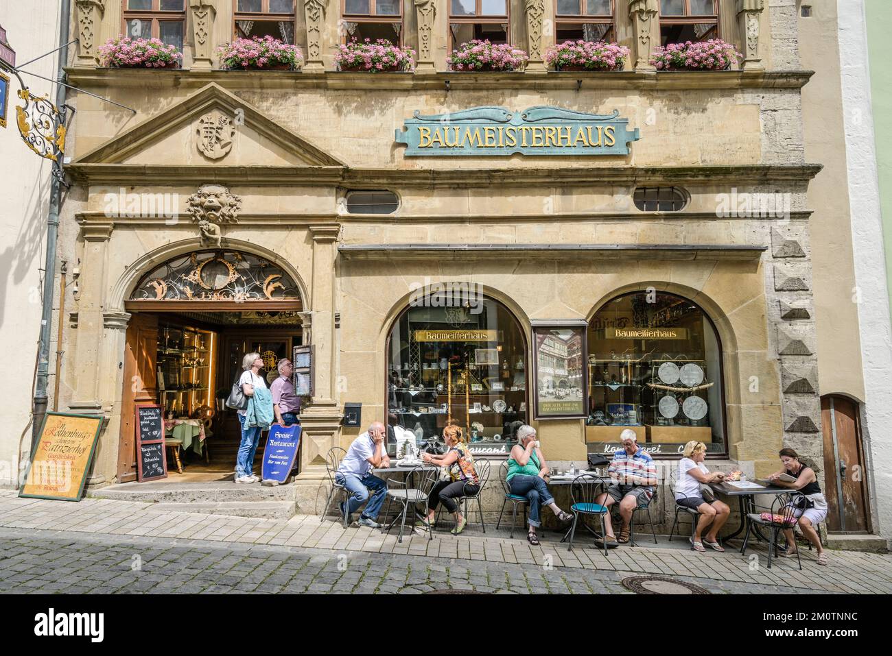 Restaurant Baumeisterhaus, Obere Schmiedgasse, Rothenburg ob der Tauber ...