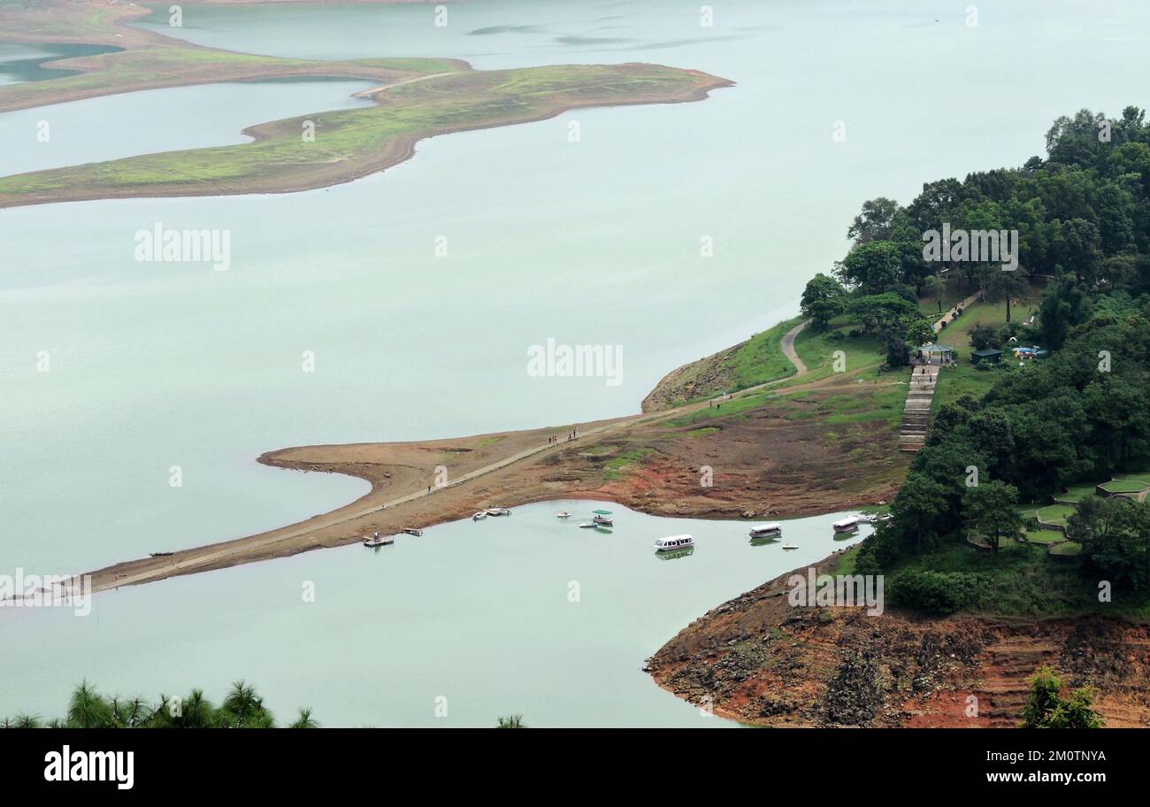 Umiam Lake (locally known as Dam sait) is a reservoir in the hills 15 ...