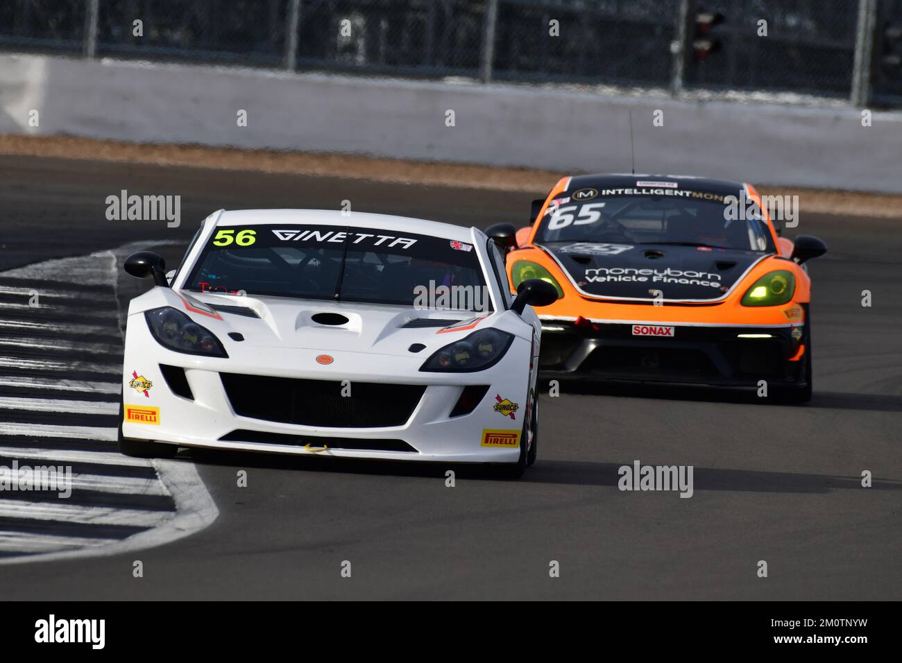Freddie Tomlinson, Ginetta G56 GT4, Seb Hopkins, Porsche 718 Cayman GT4 ...