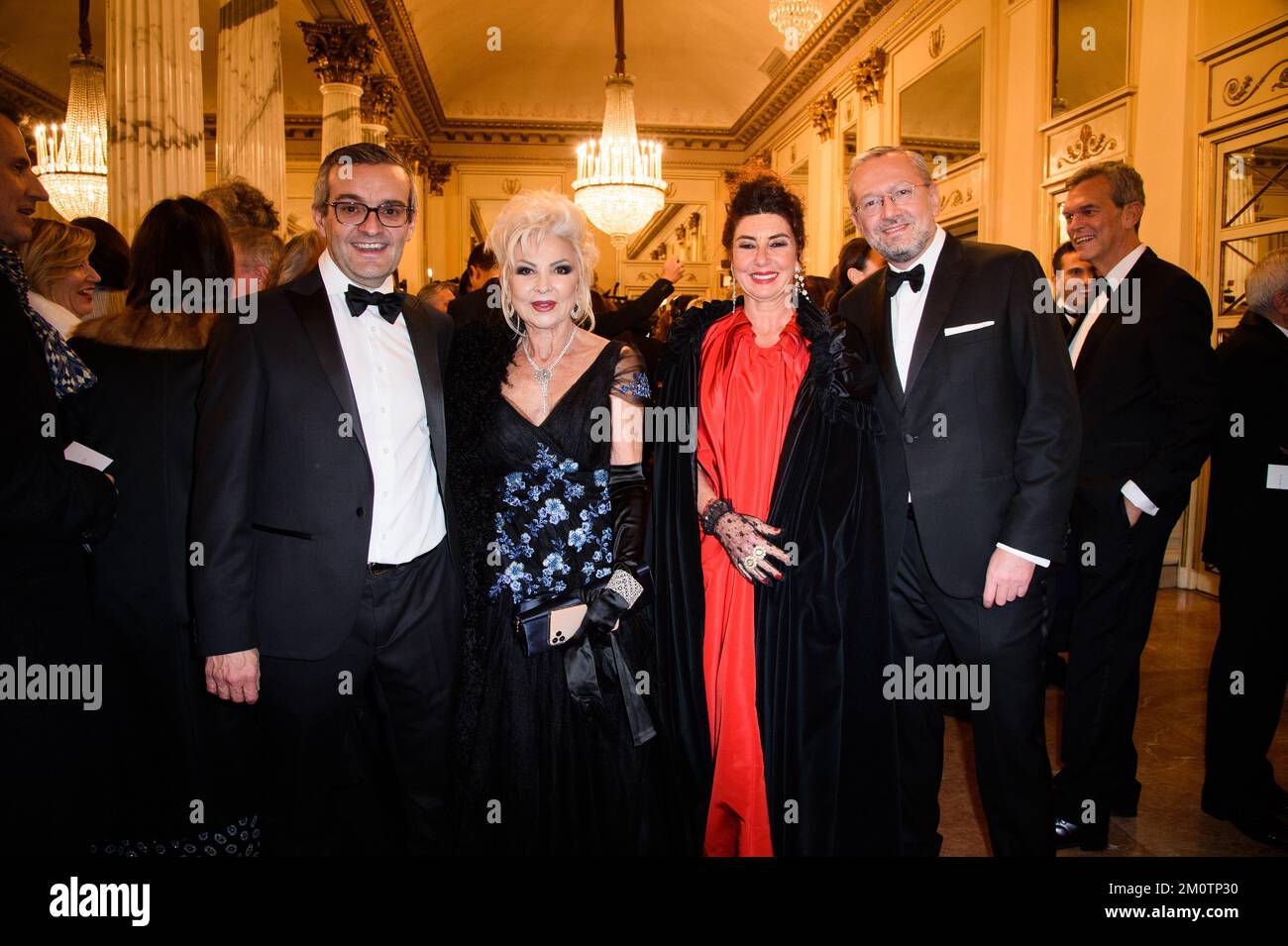 Milan, Italy 07/12/2022, ? , Cesarina Ferruzzi , ? , Paolo Besana ...
