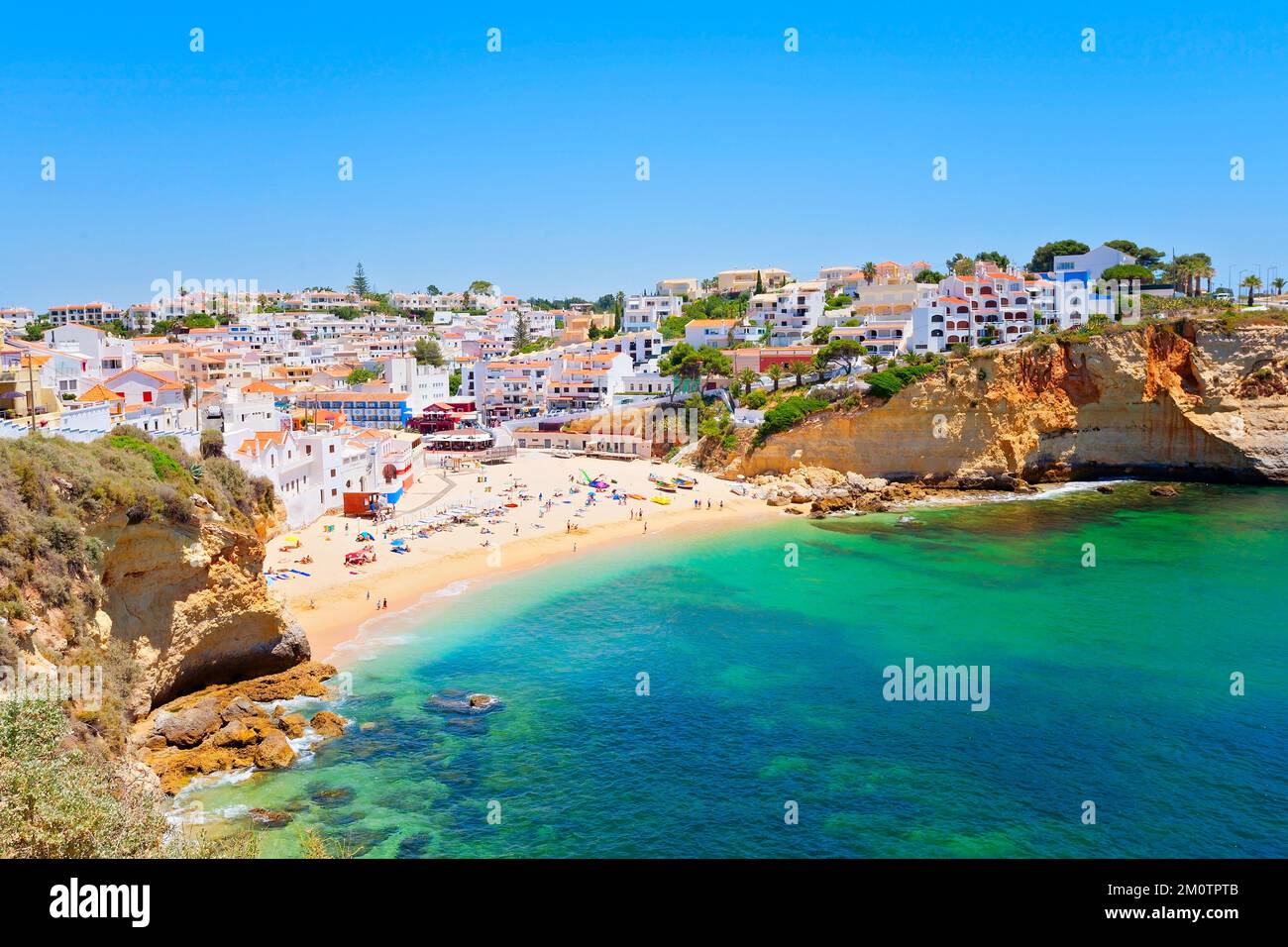 Carvoeiro portugal square hi-res stock photography and images - Alamy