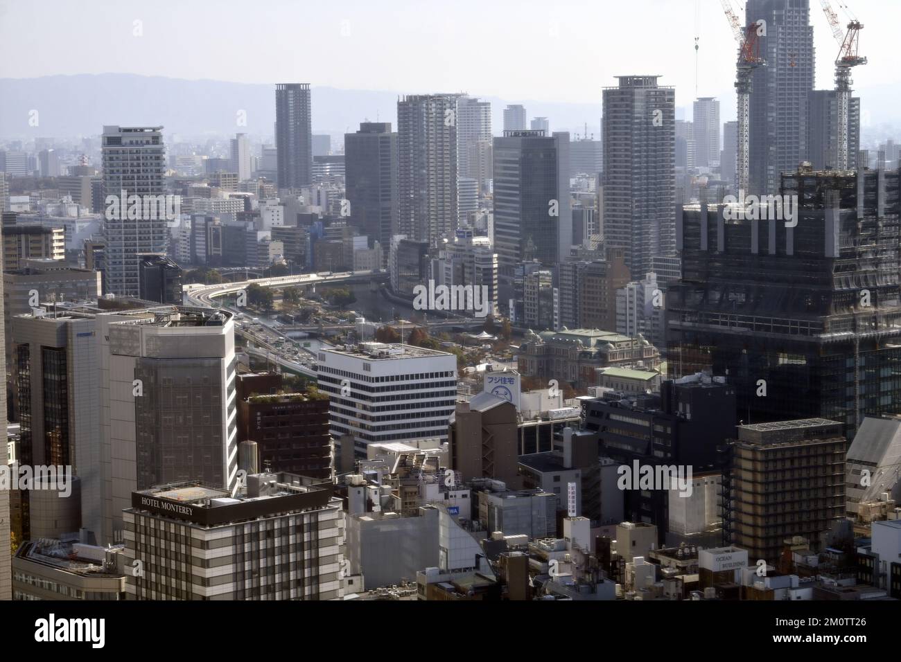 Illustration picture shows view of Osaka during the Belgian Economic ...
