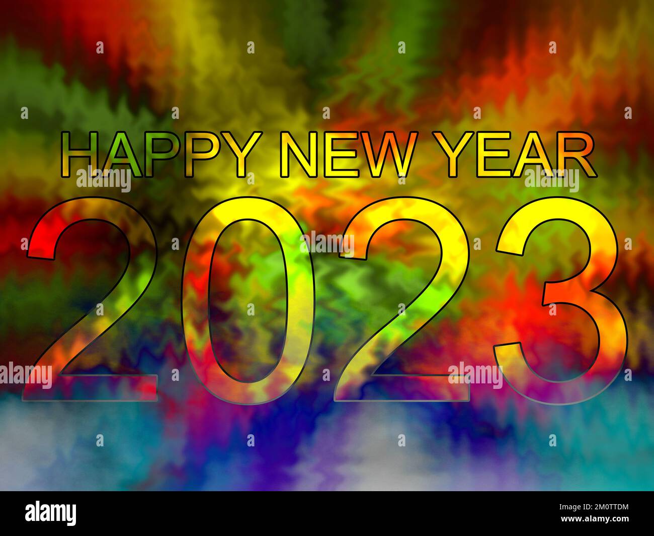 Happy new year 2023 cards hi-res stock photography and images - Alamy