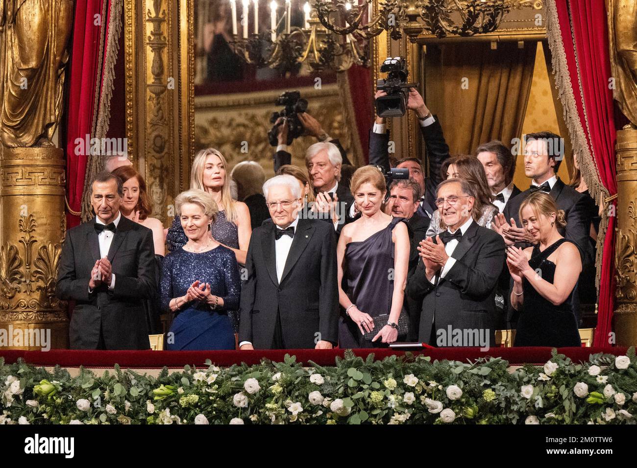 Chiara Bazoli , Giuseppe Sala , Ursula Von Der Leyen , Sergio ...
