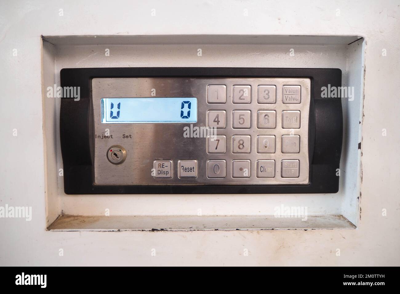 Numerical panels hi-res stock photography and images - Alamy