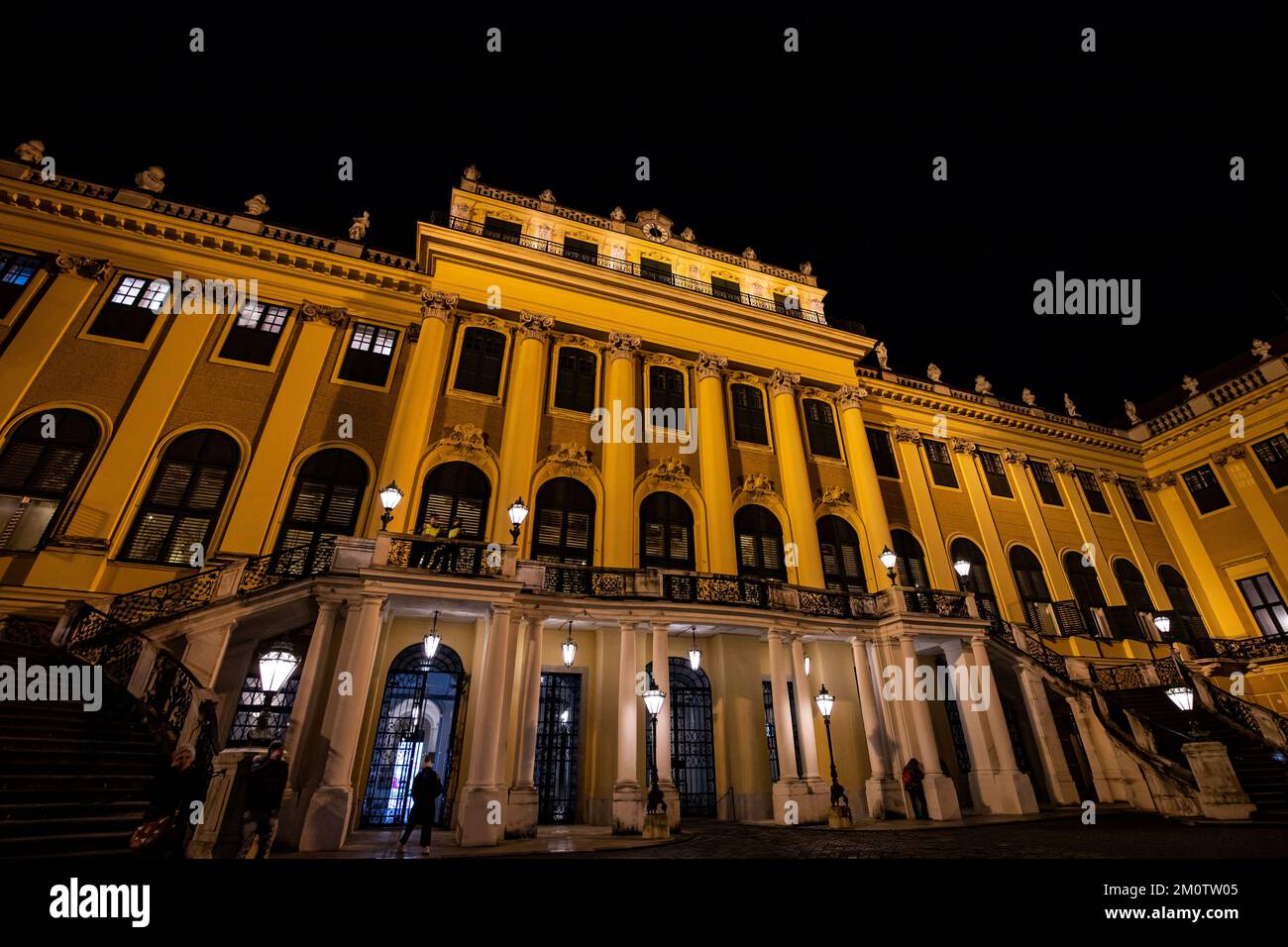 VIENNA, AUSTRIA - NOVEMBER 25, 2022: Schönbrunn Palace in Vienna ...