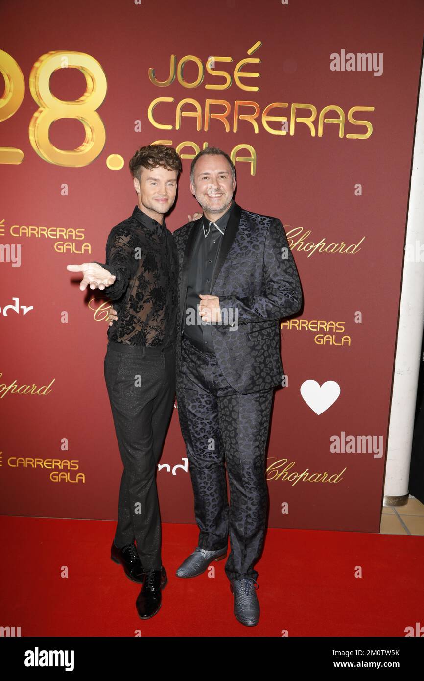 David Zschage, Silvio Zschage bei der Spendengala „José Carreras Gala 2022 " im Studio 3 Media ...