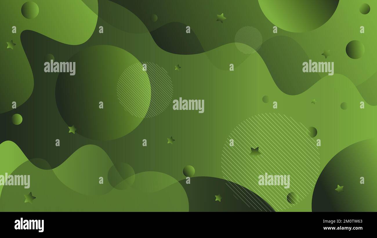 Green color abstract vector background Stock Vector Image & Art - Alamy