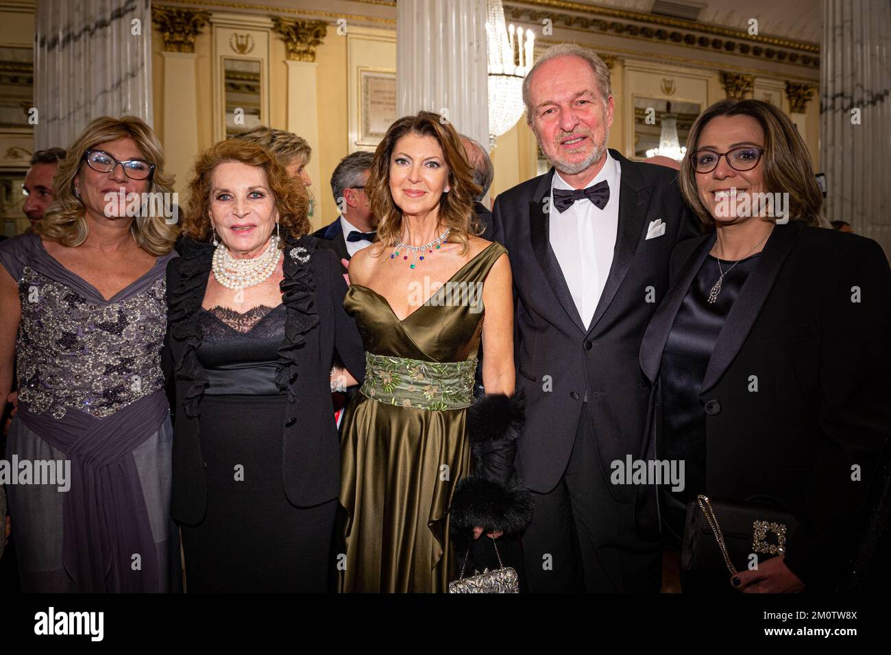Milan, Italy 07/12/2022, Gigliola Curiel , Raffaella Curiel ...