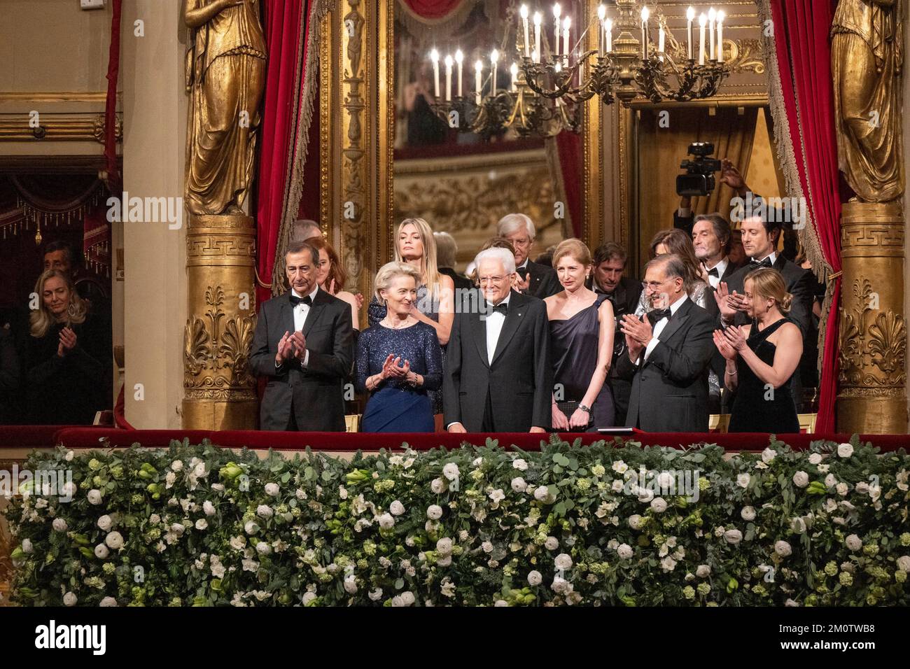 Chiara Bazoli , Giuseppe Sala , Ursula Von Der Leyen , Sergio ...