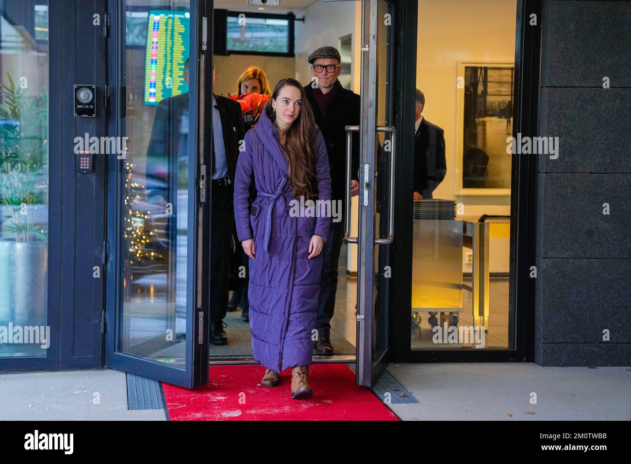 Peace Prize winner Center for Civil Liberties represented by Oleksandra ...