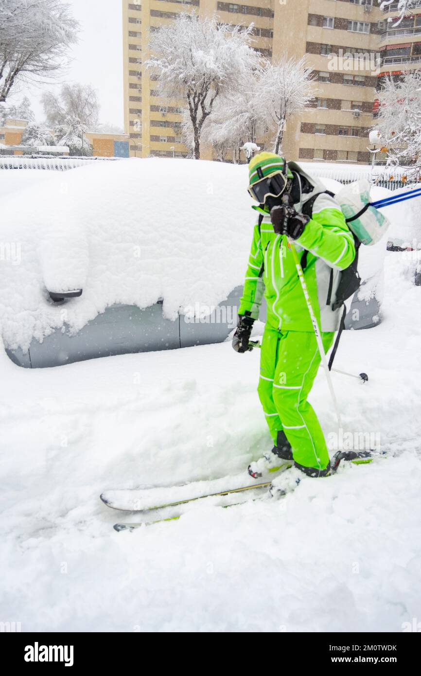 Snow. Obihiro. Japan. Blair. Wind. Street. Winter. Cold. Record. White ...