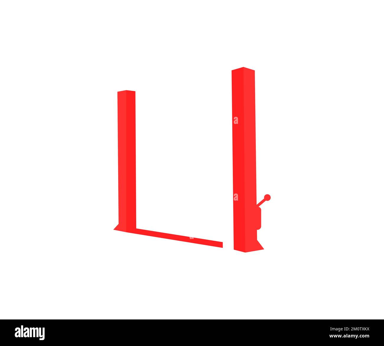 Car service lifting icon Stock Vector Images - Alamy