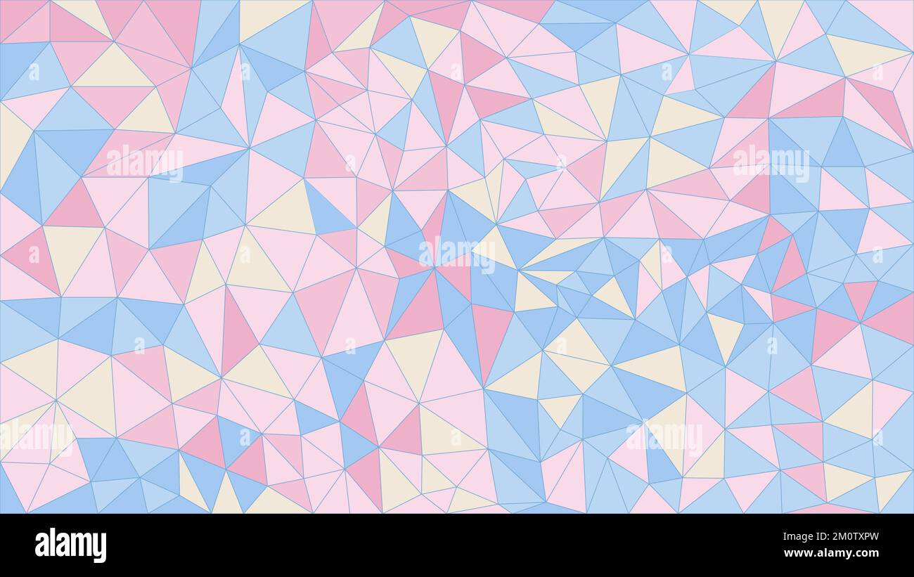 Pink background geometric triangles Stock Vector Images - Alamy
