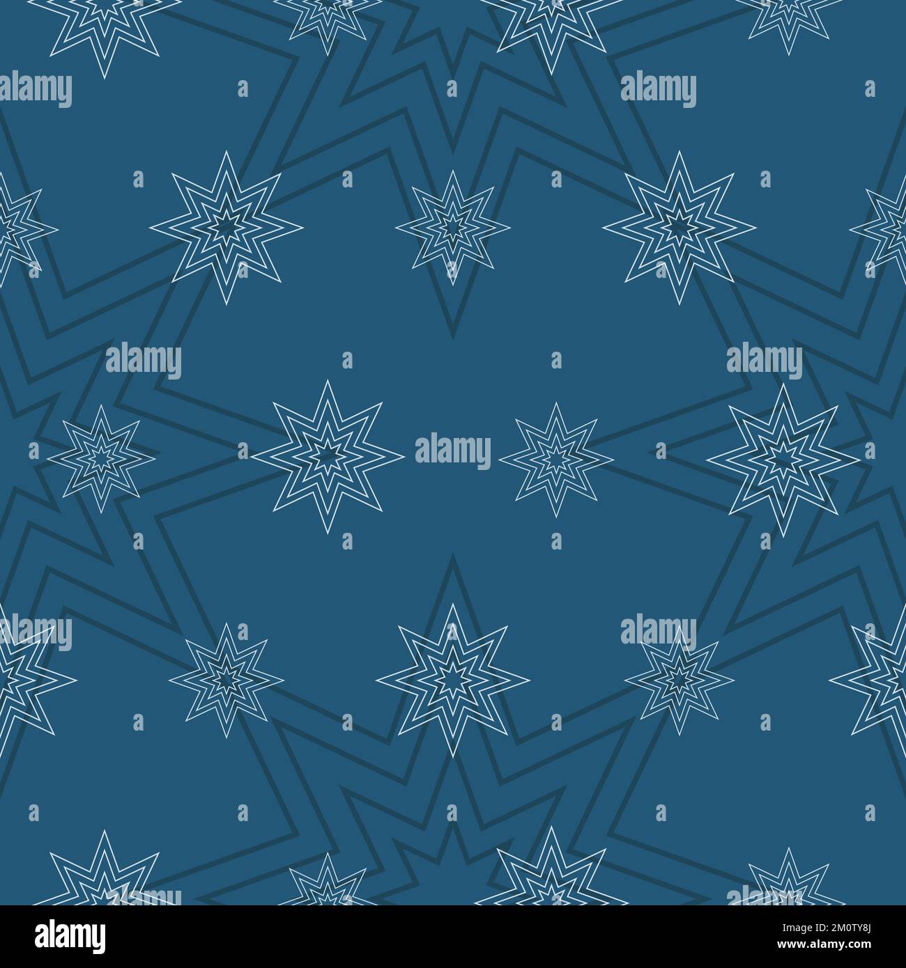 Geometric snowflake pattern Stock Vector Images - Alamy