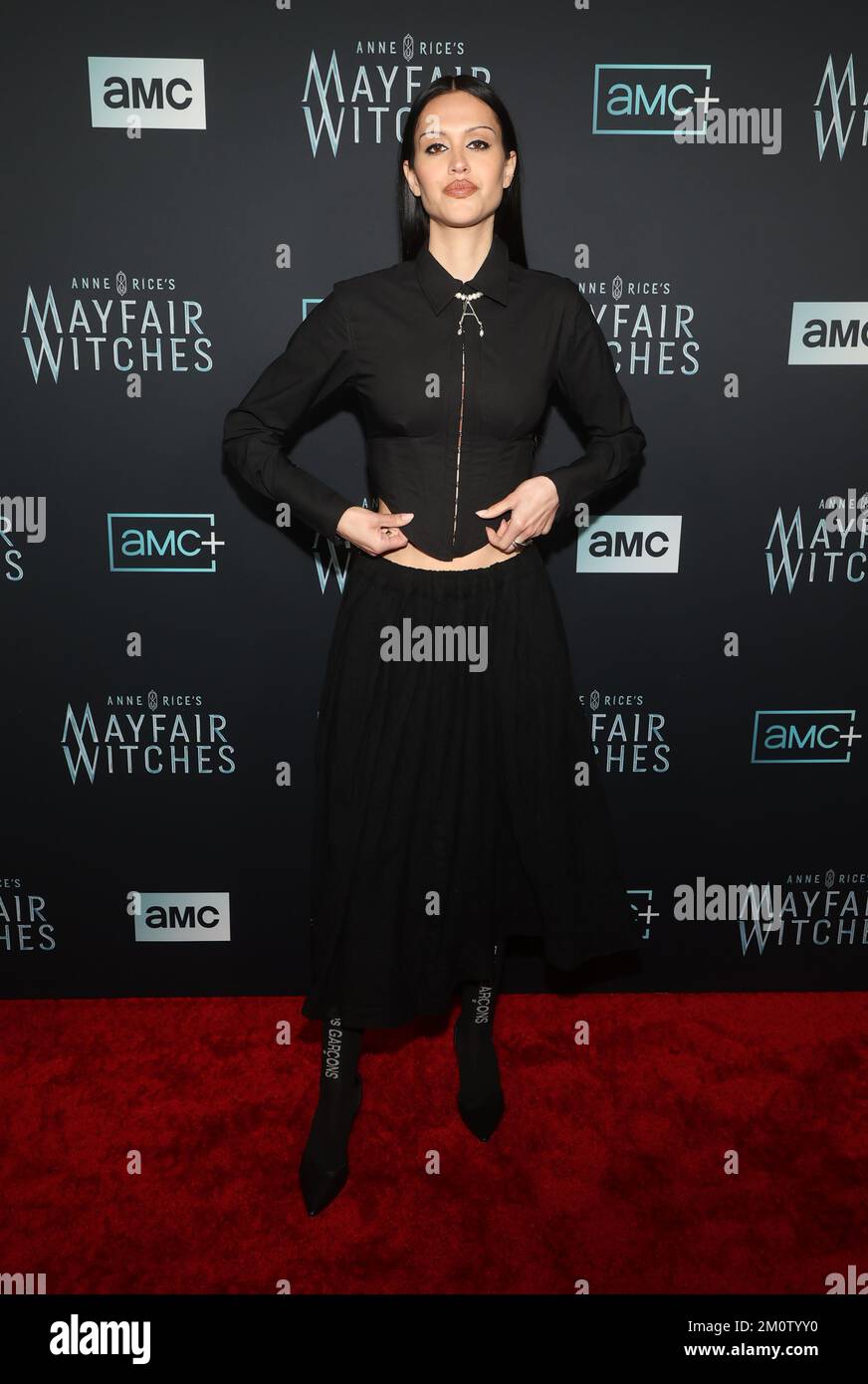 Los Angeles, Ca. 7th Dec, 2022. Amelia Gray Hamlin at AMC's Anne Rice's ...
