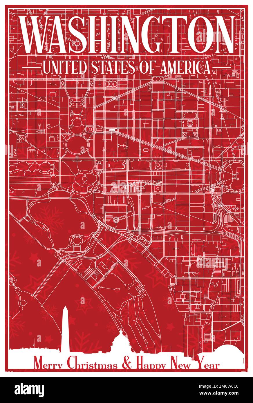 Postcard of washington hi-res stock photography and images - Alamy