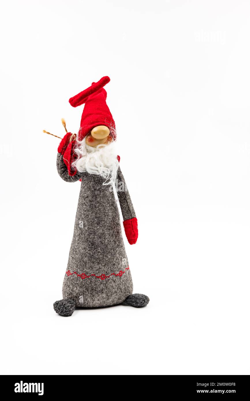 Card template cute gnome Cut Out Stock Images & Pictures - Alamy