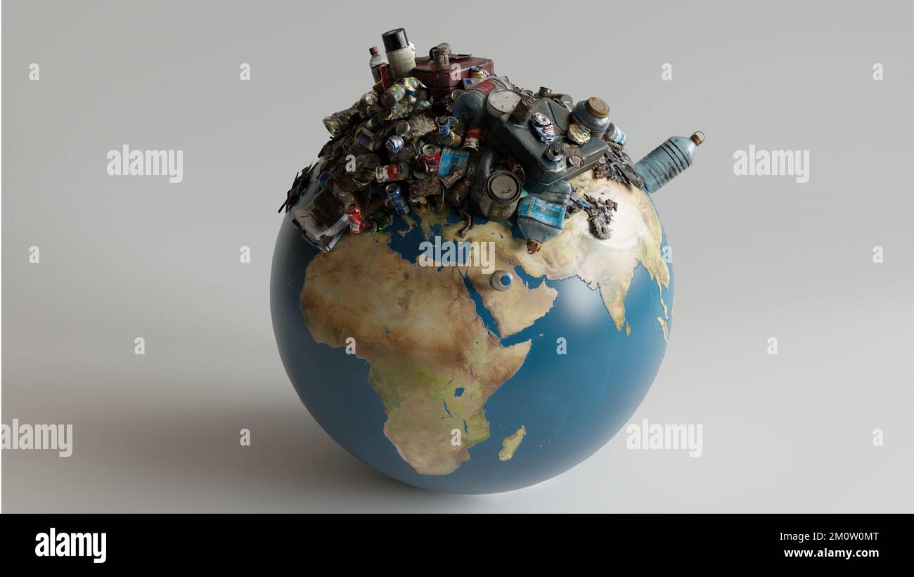 Destroyed earth hi-res stock photography and images - Alamy