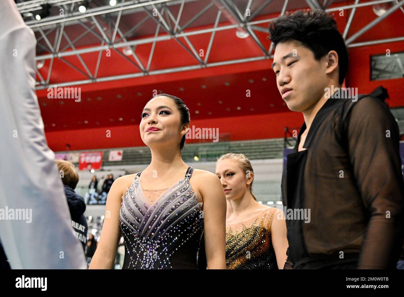 Hannah LIM & Ye QUAN (KOR), during Junior Ice Dance Practice, at the ...