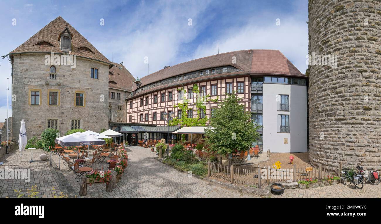Burg und Schloss Colmberg, Bayern, Deutschland Stock Photo - Alamy